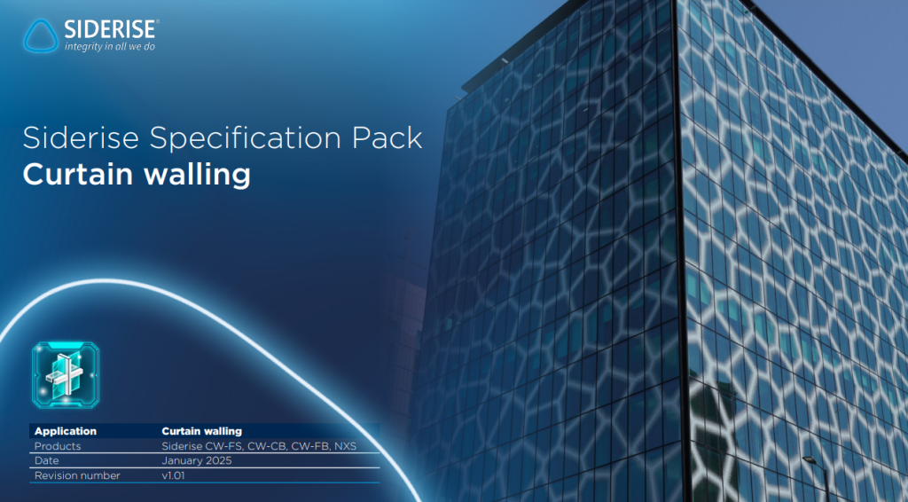 Siderise Specification Pack – Curtain walling – KLATFORM